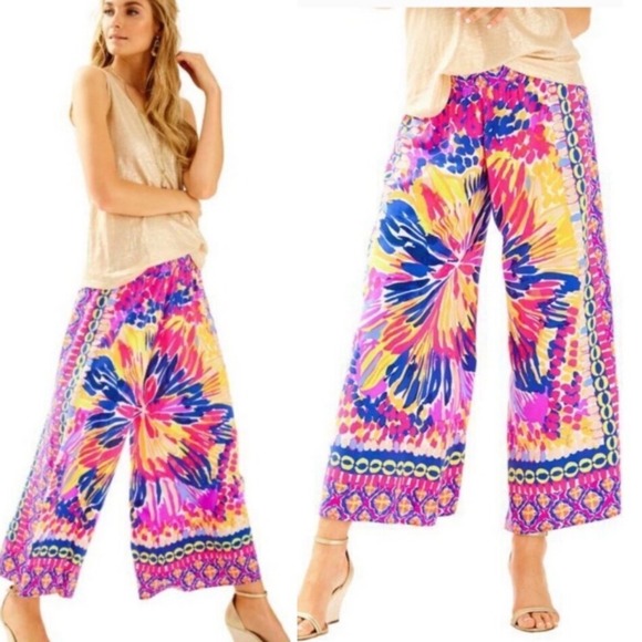 Lilly Pulitzer | Palazzo Pants | Lilly Pulitzer Lisbeth Wide Leg ...